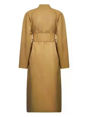 Khaite Belted Raglan-sleeve Coat