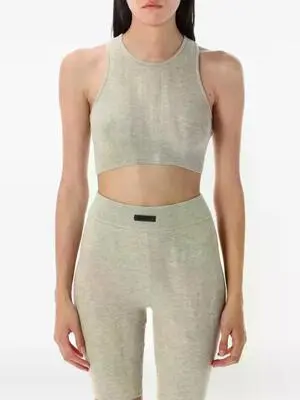 Fear Of God Crew-neck Ribbed Tank Top - Neutrals
