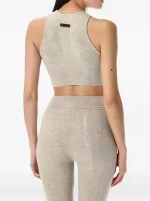 Fear Of God Crew-neck Ribbed Tank Top - Neutrals