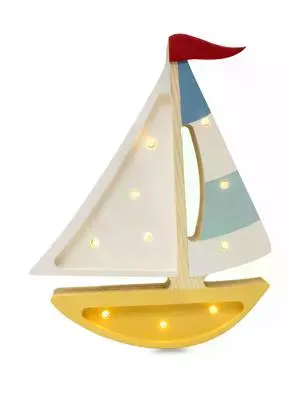 LITTLE LIGHTS Sailboat-shaped Light - White