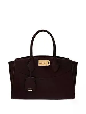 FERRAGAMO Gancini-buckle Tote Bag
