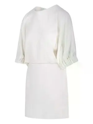 Max Mara Puff-sleeve Mini Dress