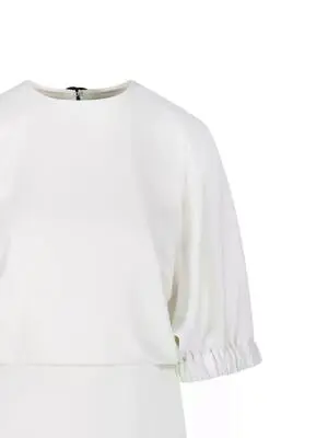 Max Mara Puff-sleeve Mini Dress