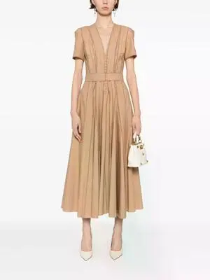 Elie Saab Poplin Mini Dress