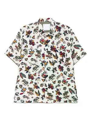 Sacai Printed Shirt - Neutrals