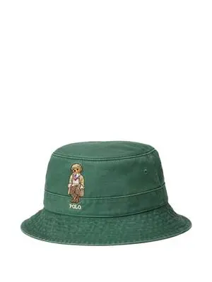Ralph Lauren Logo-embroidered Bucket Hat - Green