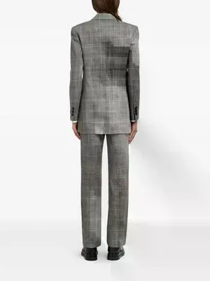 Ports 1961 Double-breasted Checked Blazer