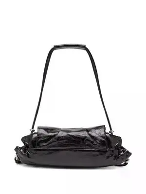 DIESEL Small Scrunch-d Shoulder Bag - Black