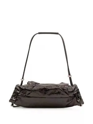 DIESEL® Small Scrunch-d Shoulder Bag - Black