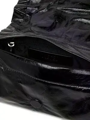 DIESEL® Small Scrunch-d Shoulder Bag - Black