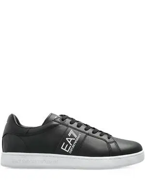 EA7 Logo-embellished Low-top Sneakers