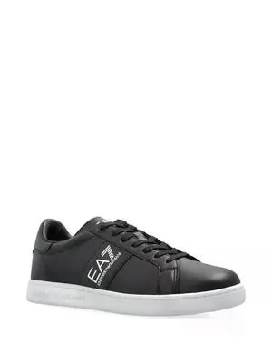 EA7 Logo-embellished Low-top Sneakers
