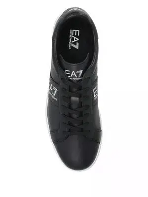 EA7 Logo-embellished Low-top Sneakers