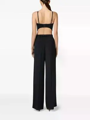 Elisabetta Franchi Sheer Panelled Bralette