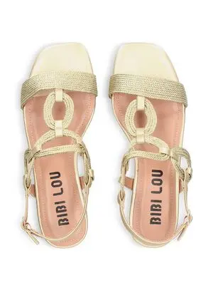 BIBI LOU Leather Flat Sandals