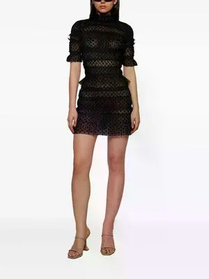 ROBERTA EINER Ruched Mini Dress