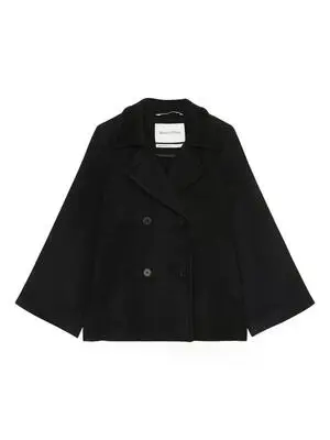 Marc O'polo Double-breasted Coat - Black