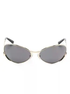 Versace Cat-eye Frame Sunglasses - Gold