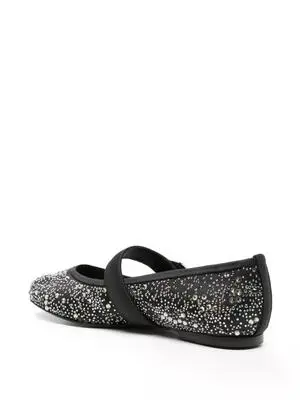 Coperni Crystal-embellished Ballerinas