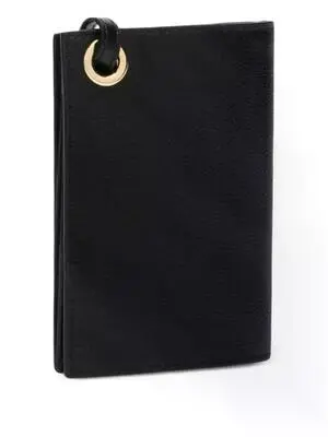 Furla Laura Leather Strap Cardholder - Black
