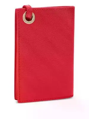Furla Laura Leather Strap Cardholder - Red