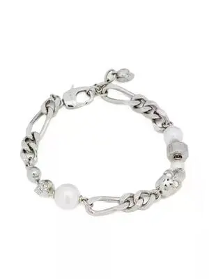 Alexander McQueen Skull-motif Chain Bracelet - Silver