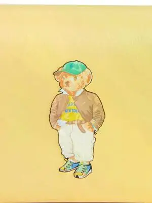 Polo Ralph Lauren Polo Bear Flap Cardholder - Yellow