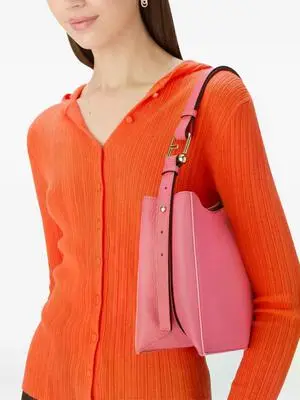 Furla Mini Nuvola Leather Bucket Bag