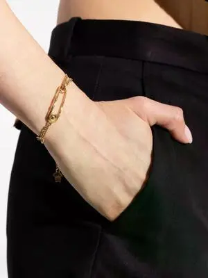 Versace Safety Pin Chain Bracelet