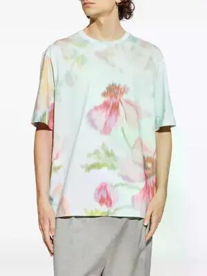 Loewe Floral-print Cotton T-shirt