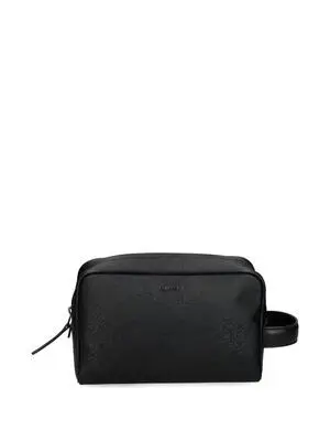 Calvin Klein Monogrammed Wash Bag - Black