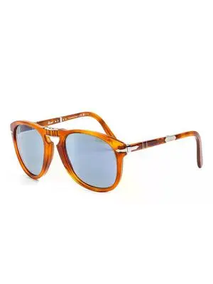 Persol Folding Round Sunglasses