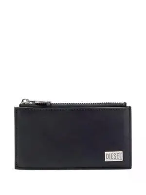 DIESEL® Logo-plaque Cardholder - Black