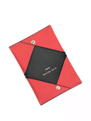 VALEXTRA Textured Leather Card Holder