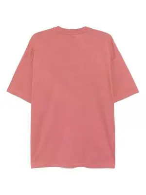 CHOCOOLATE X Russell Athletic Logo-print T-shirt - Red