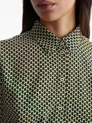 Marc O'polo Geometric-print Button-up Shirt