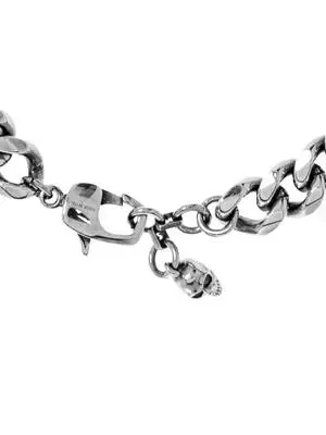 Alexander McQueen Skull-plaque Curb-chain Bracelet