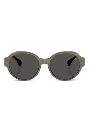 Moncler Round-frame Sunglasses - Green