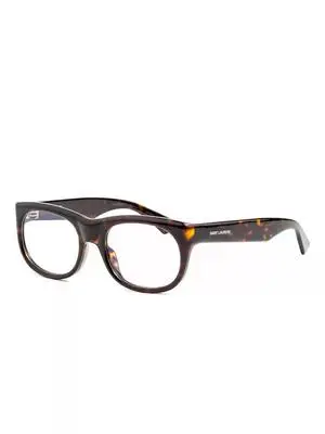 Saint Laurent Tortoiseshell-effect Eyeglasses