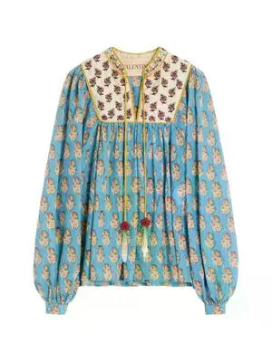 Valentino Garavani Paneled Blouses