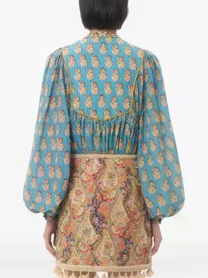 Valentino Garavani Cotton-lurex Top