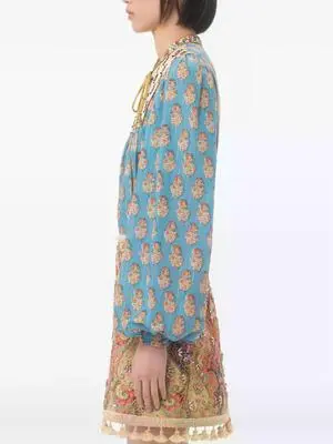 Valentino Garavani Cotton-lurex Top