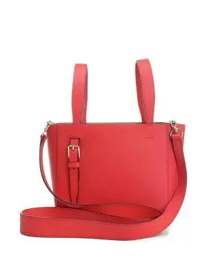 VALEXTRA Soft Bucket Tote Bag - Red