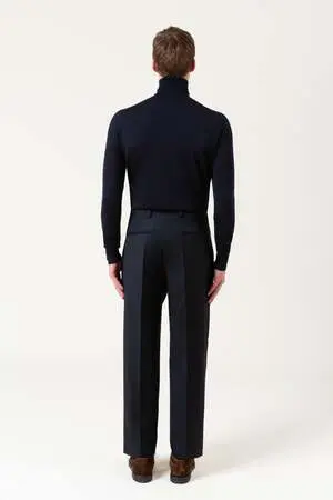 AUTORE Basquiat Lana Trousers - Blu