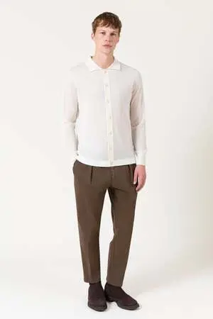AUTORE Pantalone Brando In Cotone - Cacao