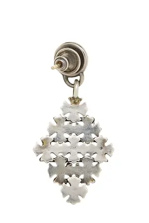 Chrome Hearts Sterling Chain Maille Earring