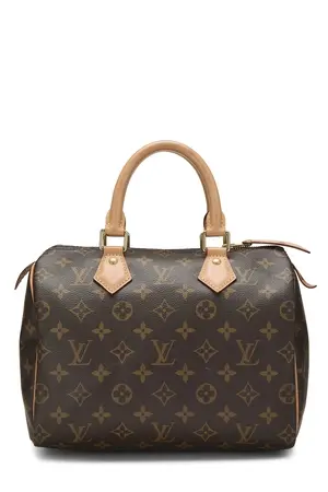 LOUIS VUITTON Monogram Speedy 25 - Brown