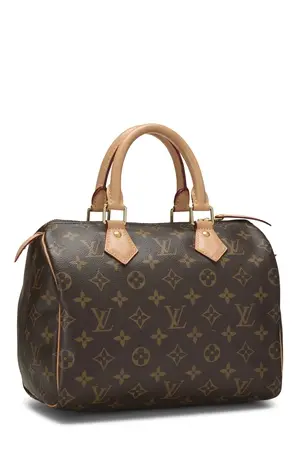 LOUIS VUITTON Monogram Speedy 25 - Brown
