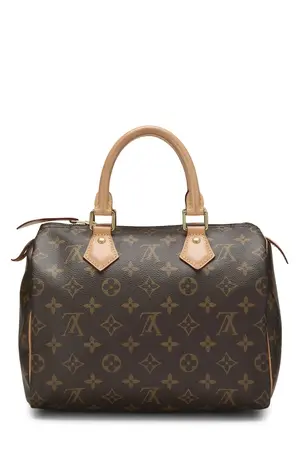 LOUIS VUITTON Monogram Speedy 25 - Brown