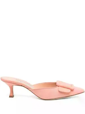 Manolo Blahnik 50mm Maysale Mules